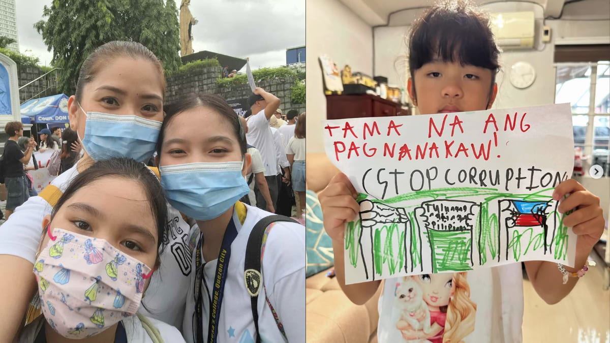 Bianca Gonzalez Fosters Her Kids’ Love for Country at Protest Rally