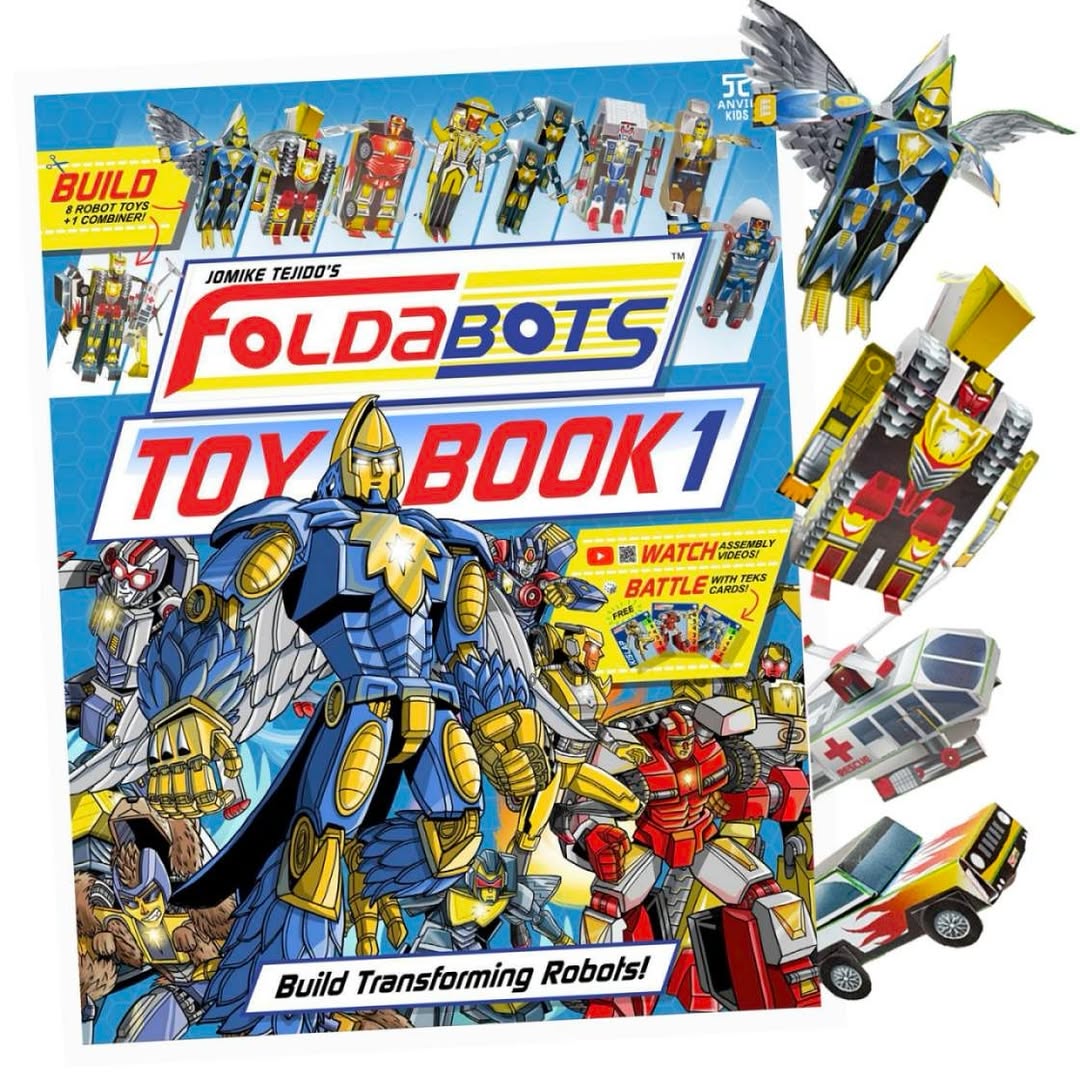 Jomike Tejido Brings Paper Robots Back to Filipino Childhoods