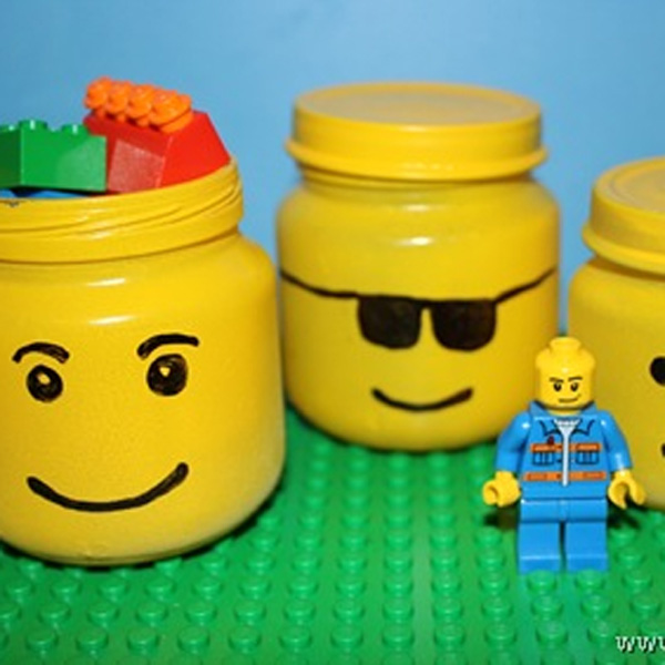 Mommy Hack of the Week: Make your Own Lego Head