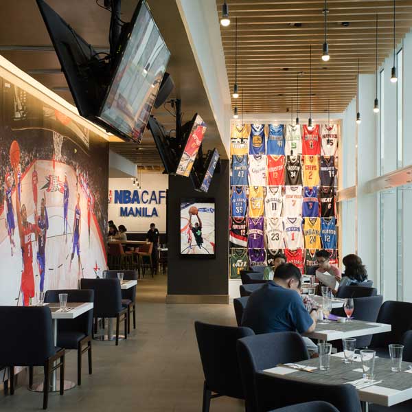 Around Town: Heroes Café & NBA Café Manila